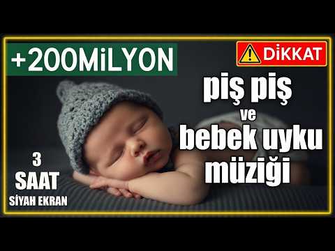 Piş Piş Bebek Uyku Müziği — Ebeveynler İçin Sabaha Kadar Huzur 6 Saat