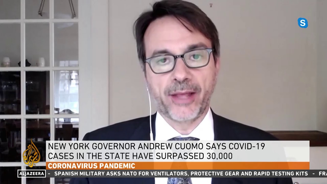 CMO Marcus Plescia talks COVID-19 on Al Jazeera - YouTube