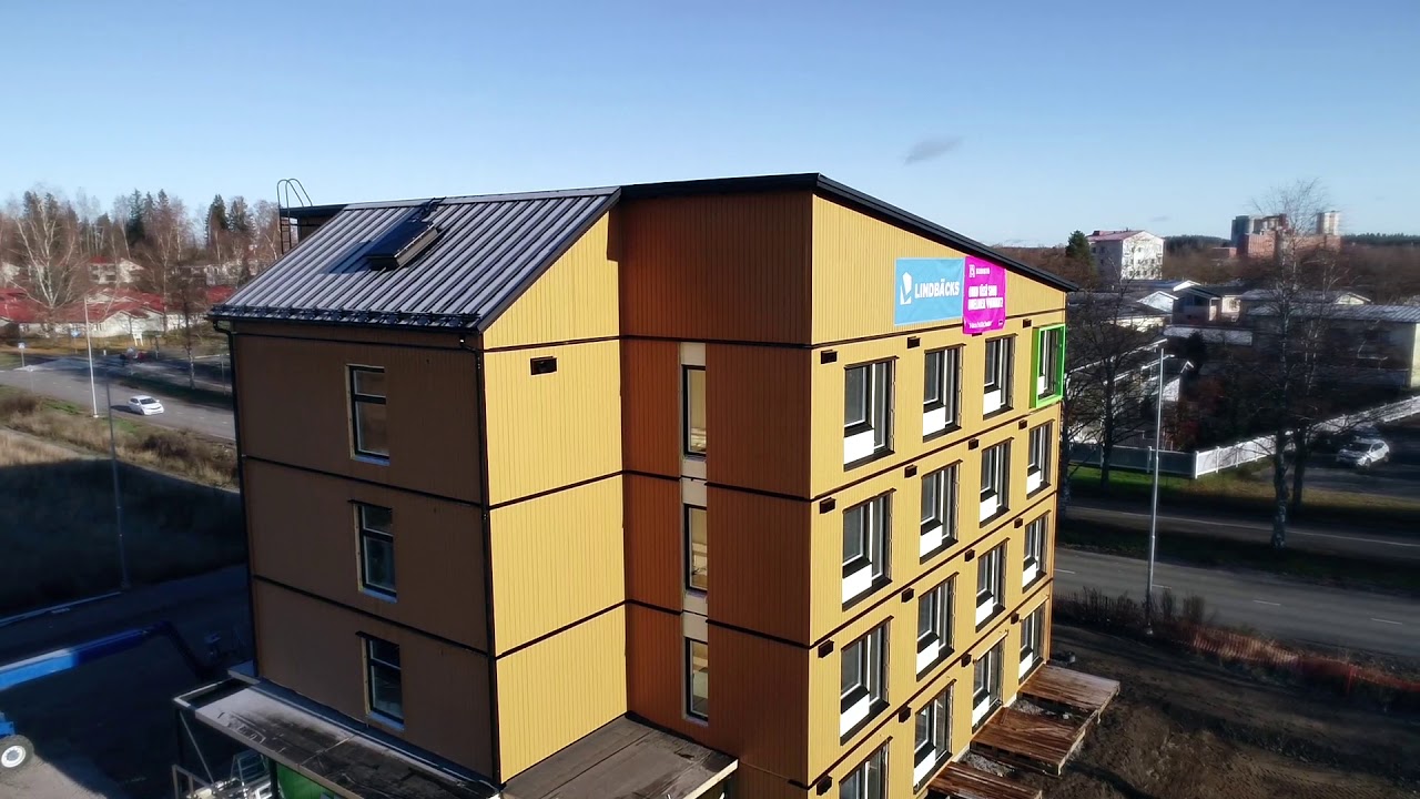 Finland´s fastest build wooden tall house by Suomen Puukerrostalot Oy ...