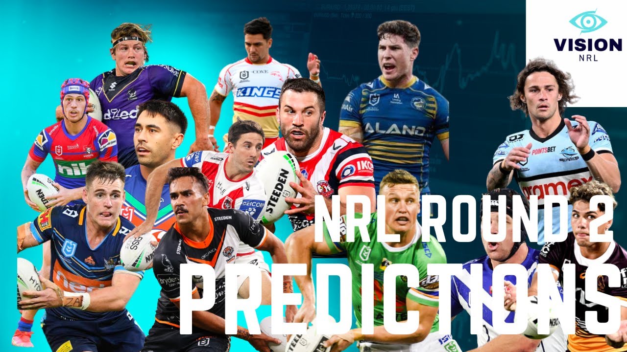NRL PREDICTIONS FOR ROUND 2 OF THE SEASON! - YouTube