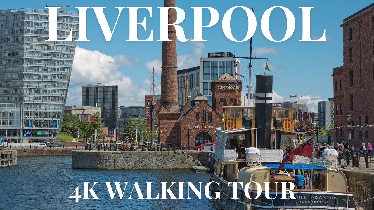 4K LIVERPOOL WALKING TOUR | LIVERPOOL CITY TOUR ALBERT DOCK 2024 - YouTube