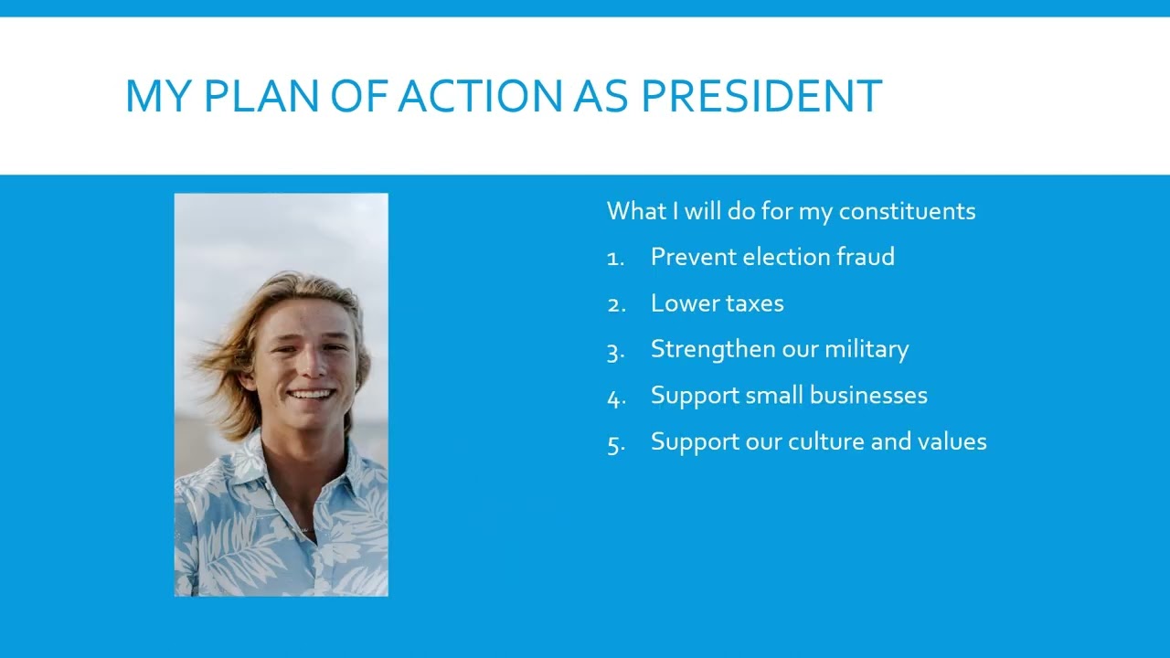 M5A1 Why you should vote for me as president - YouTube