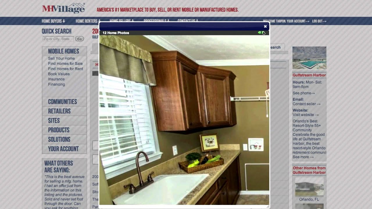 Listing Homes on MHVillage - YouTube