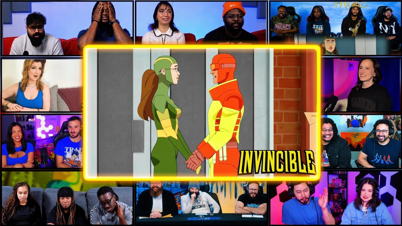 Youtubers React To REX & RAE SAY GOODBYE | Invincible S3 Ep 7 Rex & Rae ...