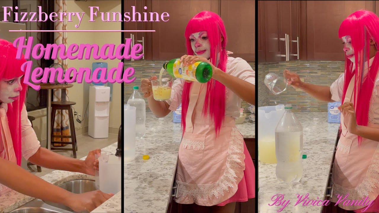 How to make Clowny's Fizzberry Funshine AT HOME! - YouTube