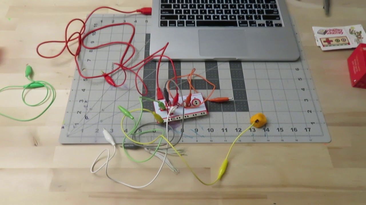 Makey Makey Step 5: Makey Makey Piano Controller - YouTube