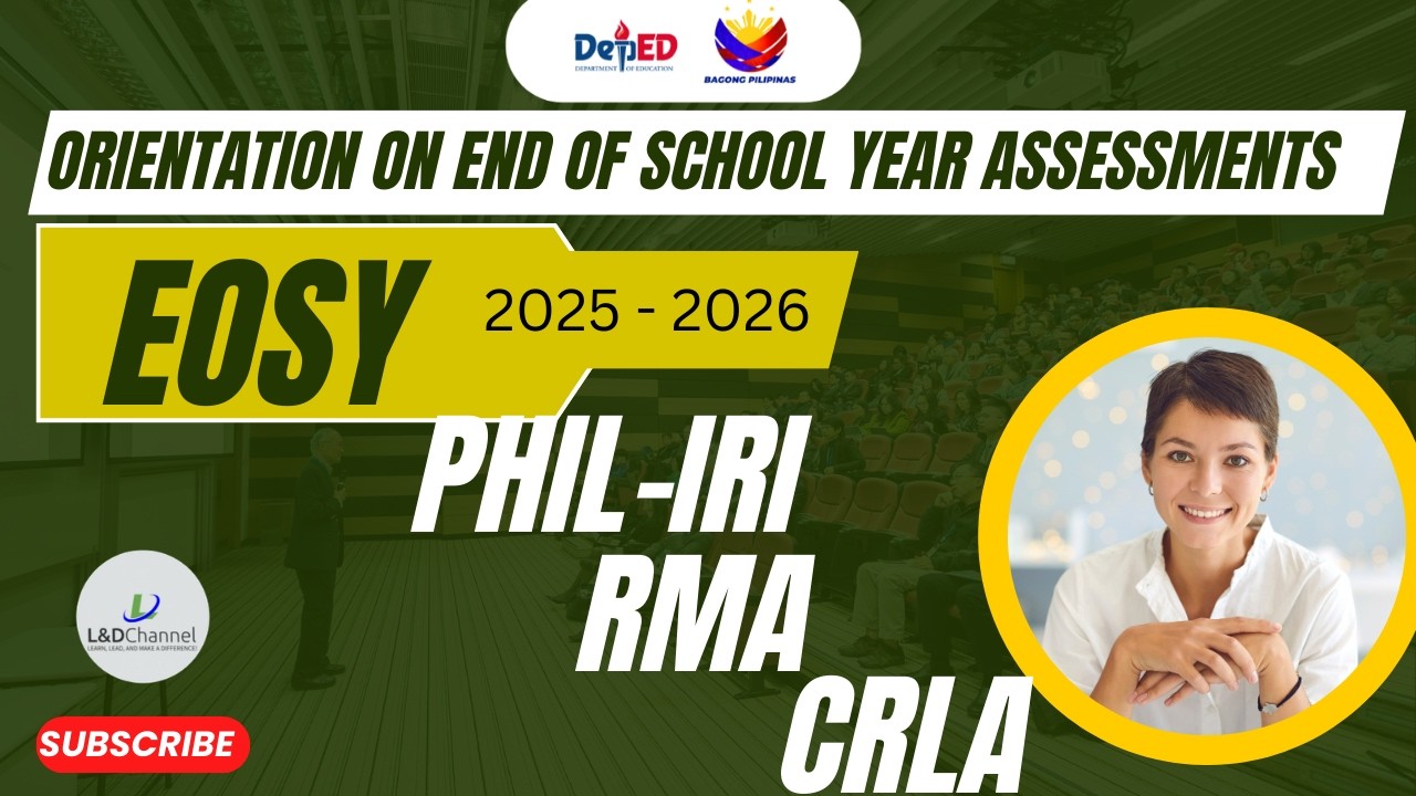 How to Conduct the End of School Year Assessments for CRLA, PHIL-IRI ...
