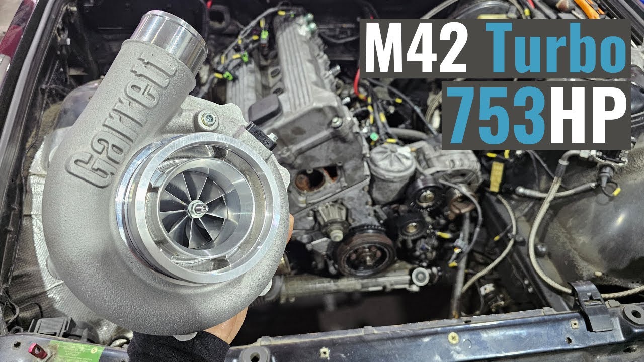 BMW E36 - M42 Turbo 753HP - YouTube