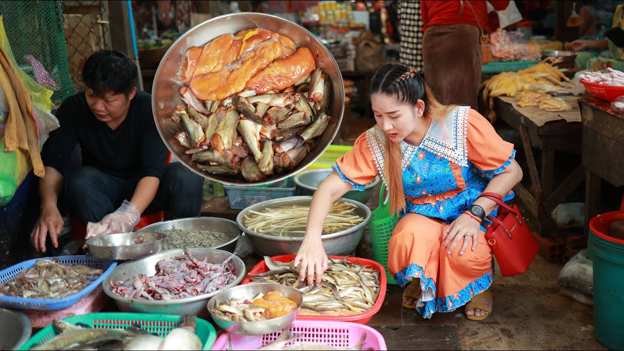Market Show | I buy Fresh Fish Egg and ingredient for my recipe | Cook ...