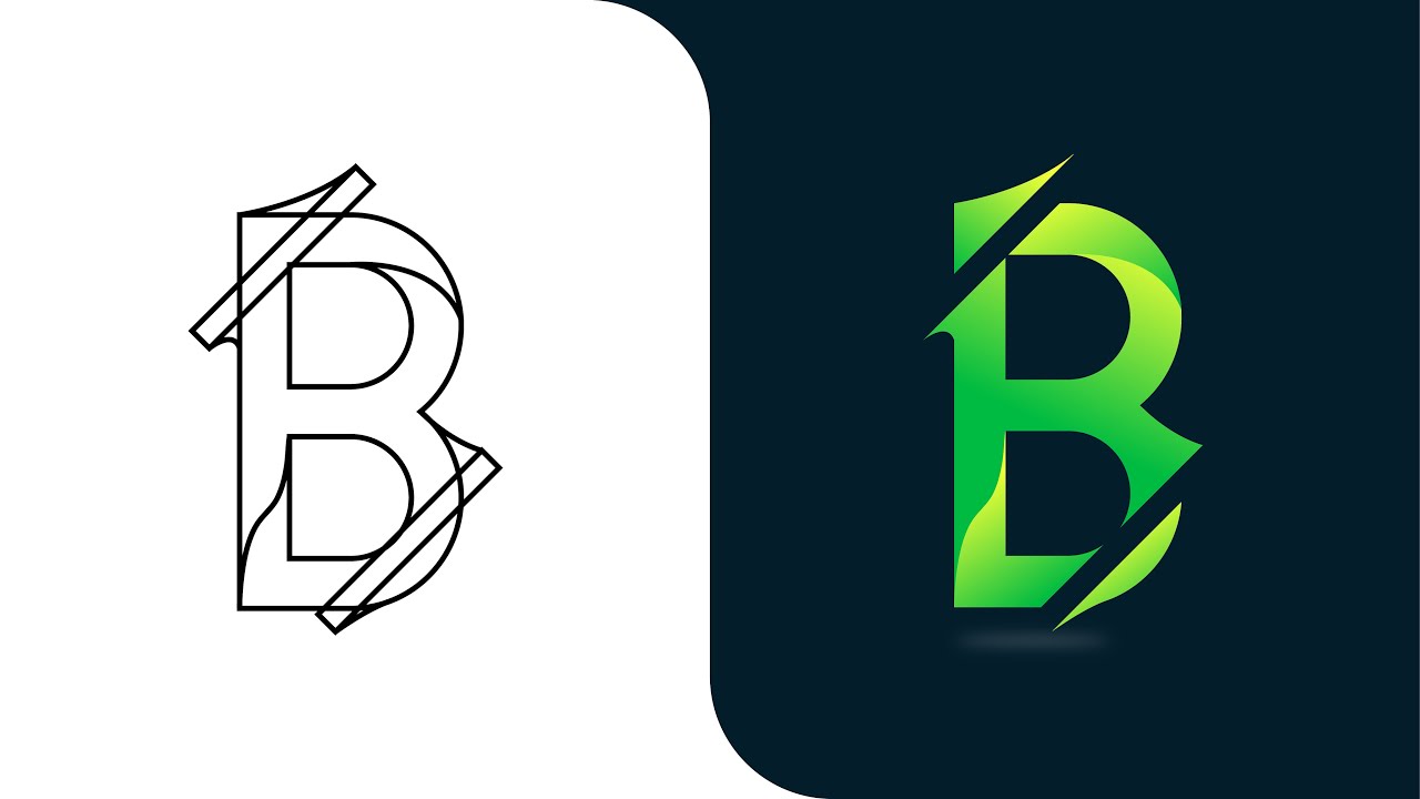 How to make grid logo design in adobe illustrator - YouTube