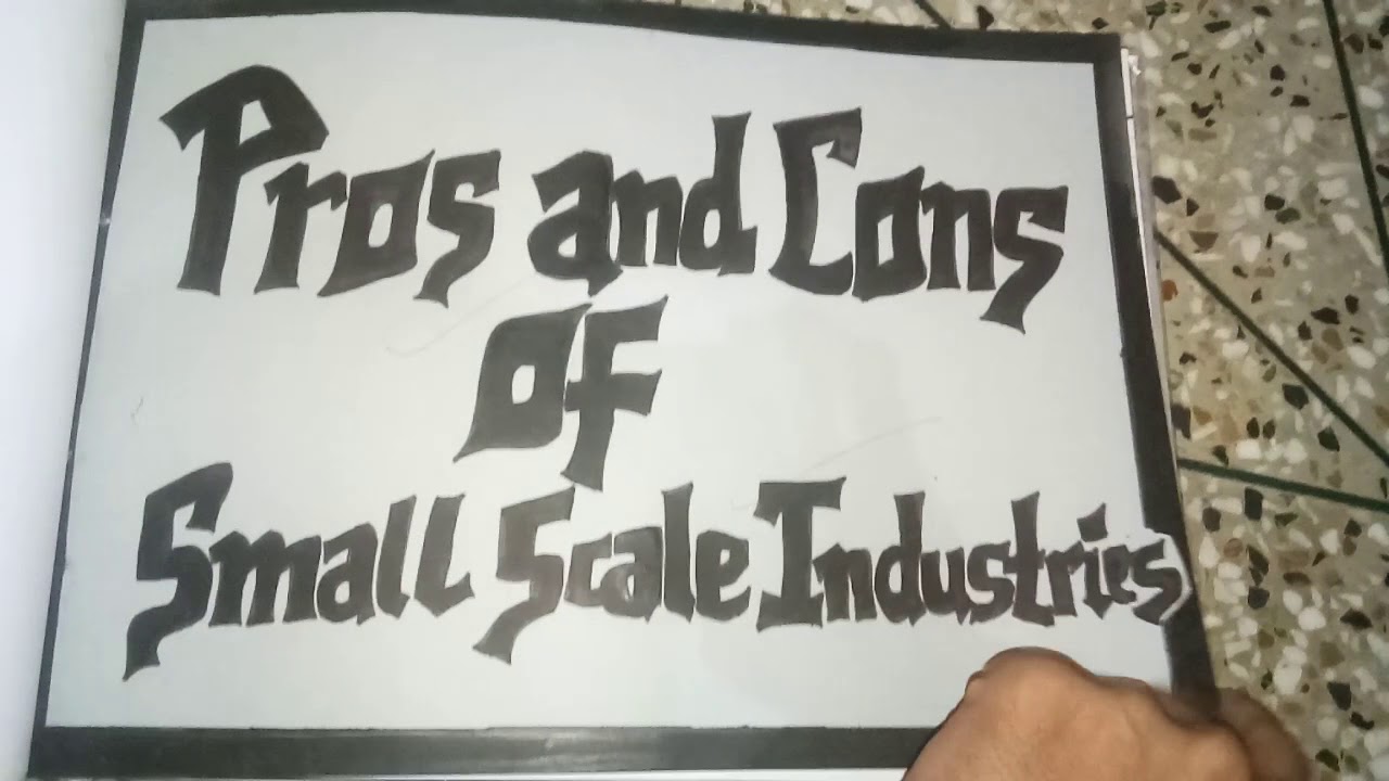 Cbse class 12 Economics project on small scale industries - YouTube