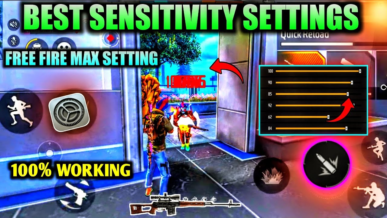 Best Sensitivity Settings After Update 🔥|Best Sensitivity For Free Fire ...