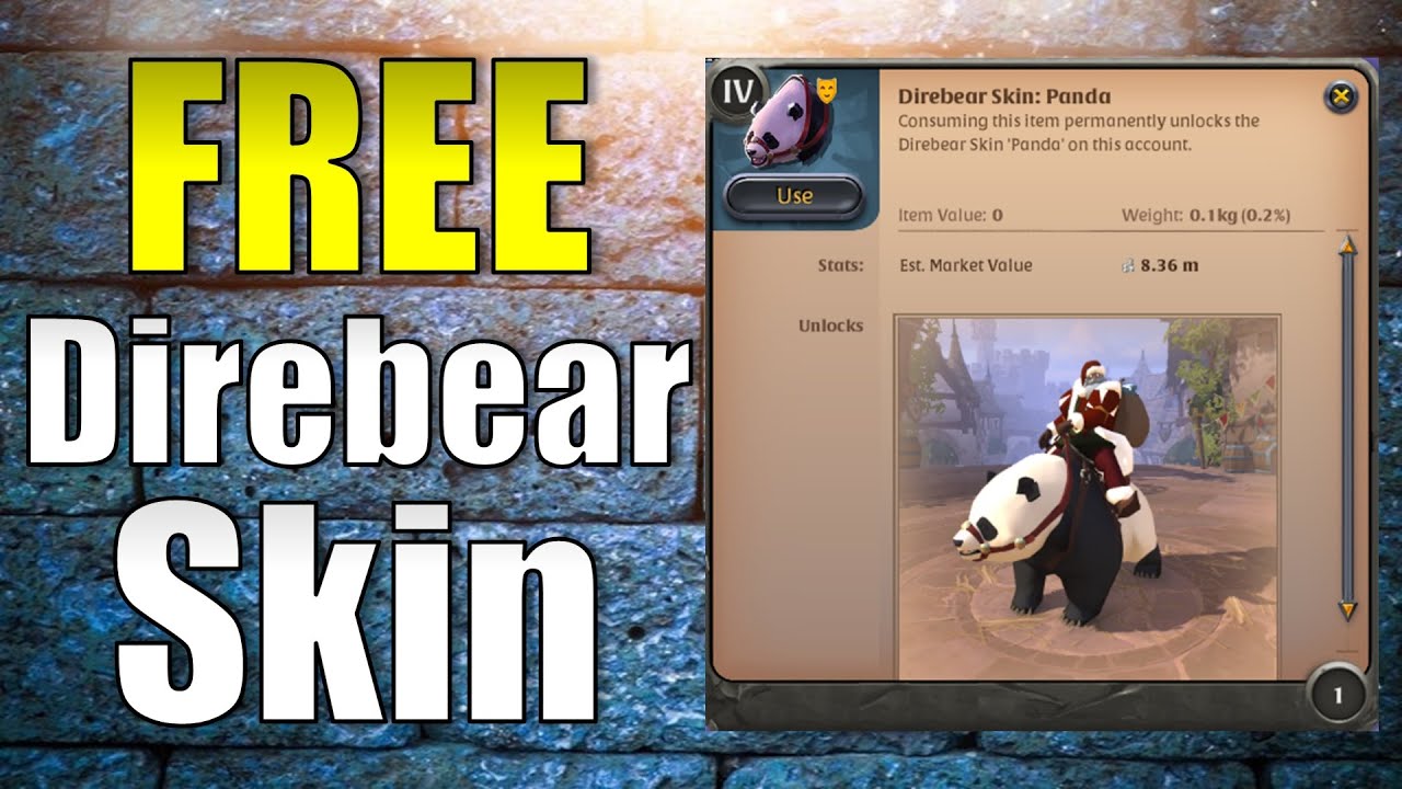 [Giveaway] Free Panda Skin | !giveaway - YouTube