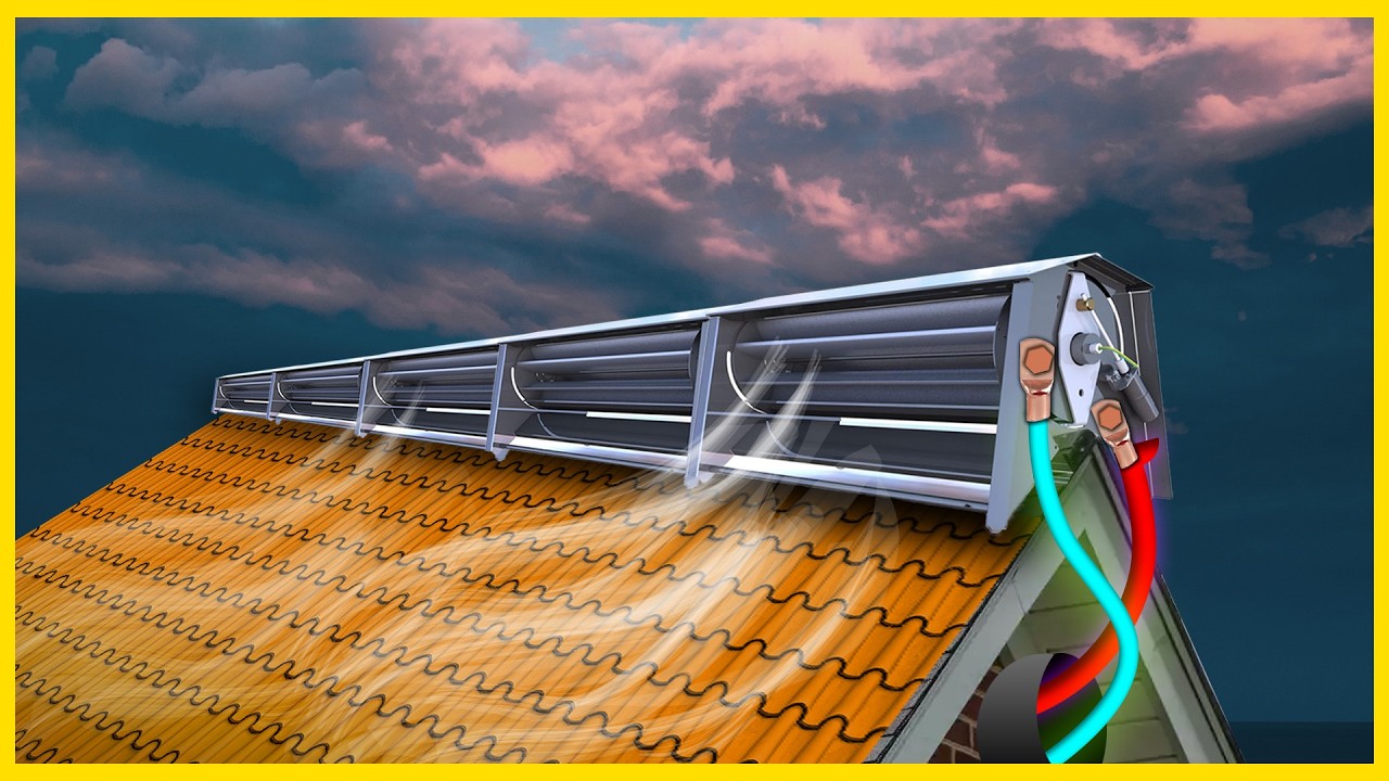 The Revolutionary RidgeBlade Wind Turbine A Solar Panel Alternative for ...