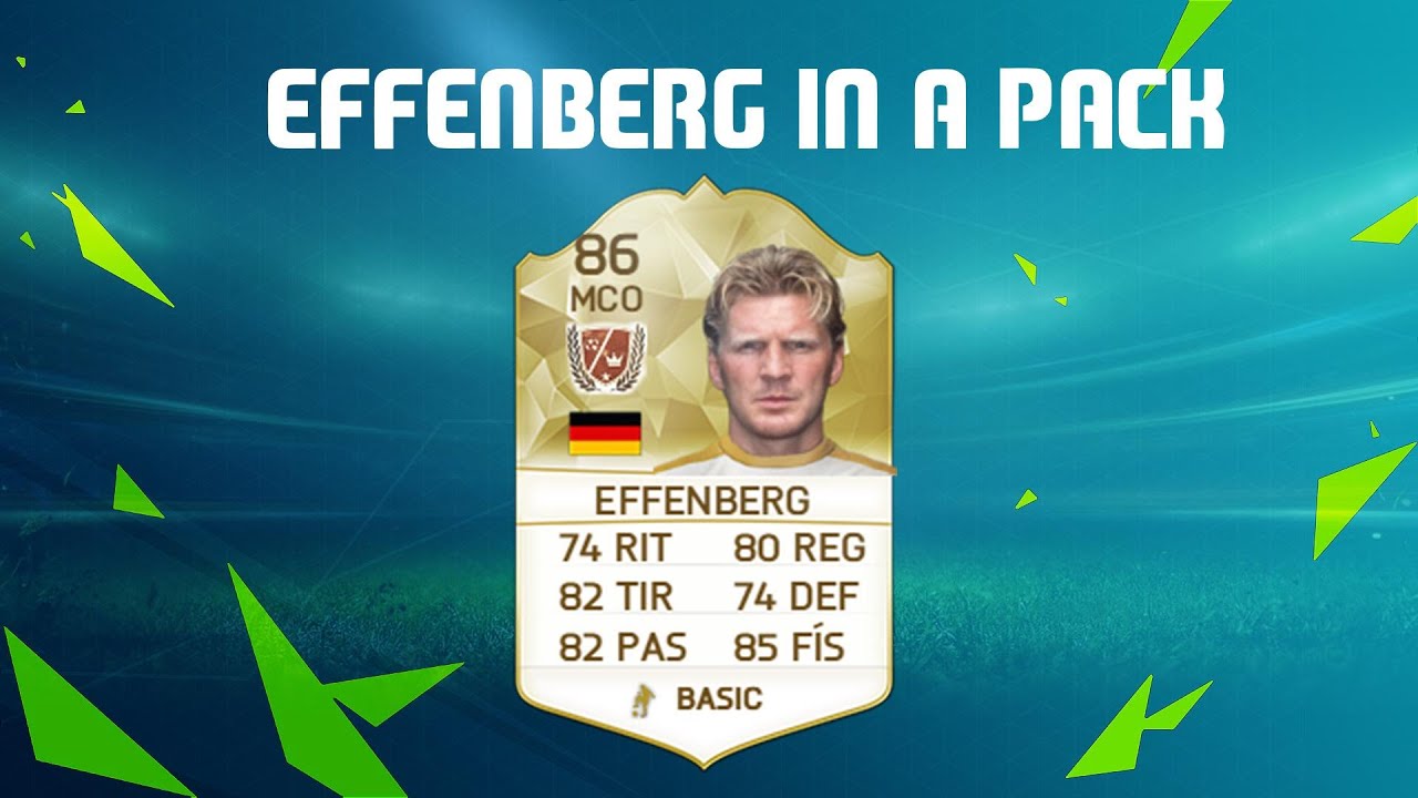 EFFENBERG LEYEND IN A PACK| FIFA 16| @XgearsO - YouTube
