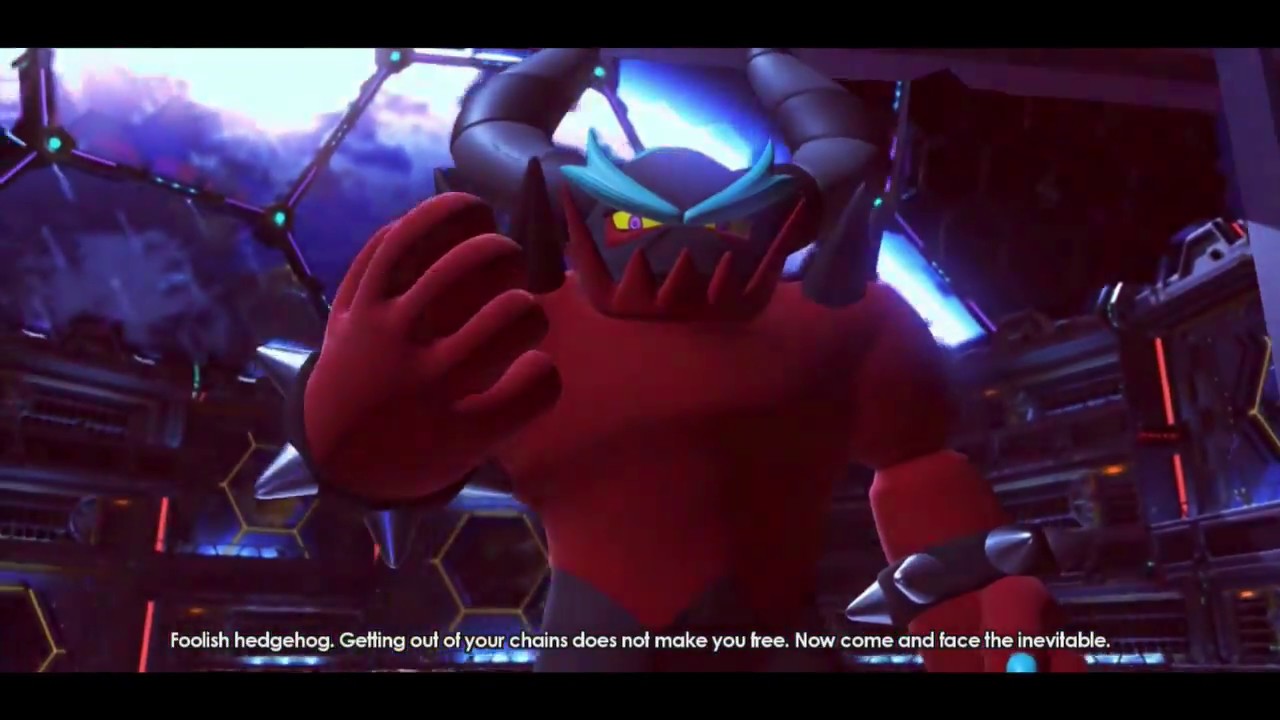 Sonic Forces 100% Walkthrough (Nintendo Switch) - Zavok Boss Fight ...