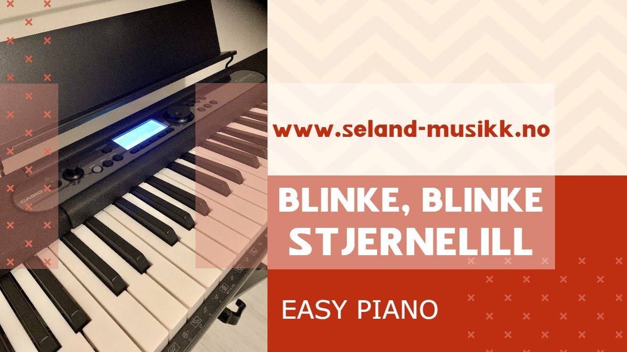 Blinke blinke stjernelill - Enkle akkorder - YouTube
