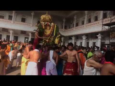 Madwa Navami Rathotsava at sri raghavendra swamy mutt mantralayam - YouTube