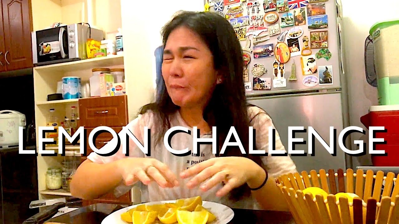 Eating Lemon with no Reaction Challenge | Baby eating Lemons for the ...