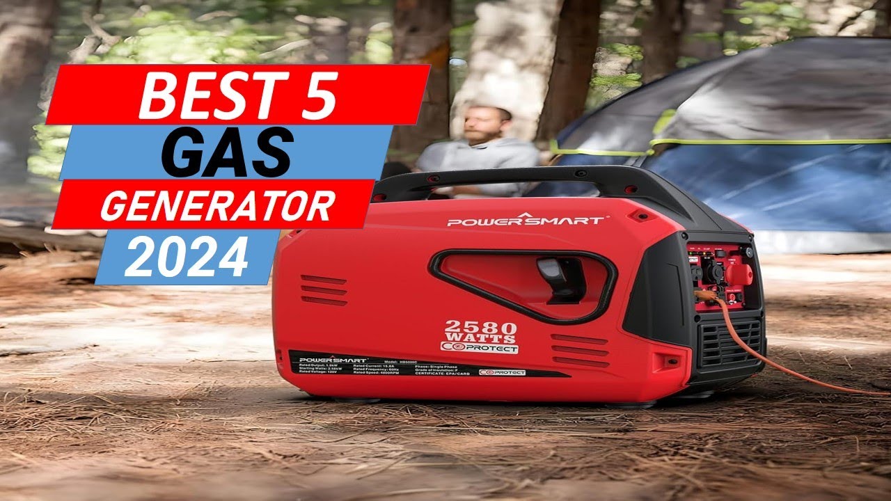 Best 5 Gas Generator Reviews in 2024 | Top 5 Camping Generator Buying ...