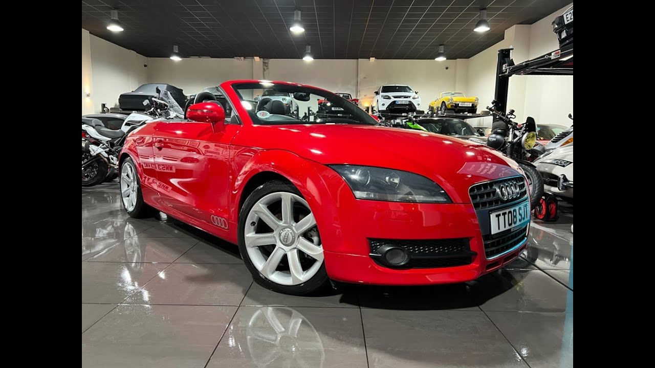 2008 08 Audi TT Roadster For Sale at Ron Hodgson Specialist Cars - YouTube