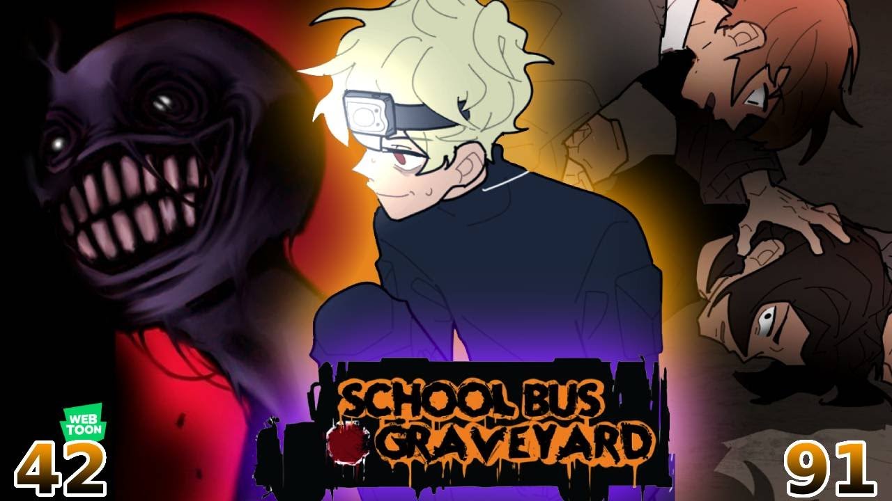 "This is Terrifying!" 😱 "School Bus Graveyard" Ch 42-91: I'm SCARED ...