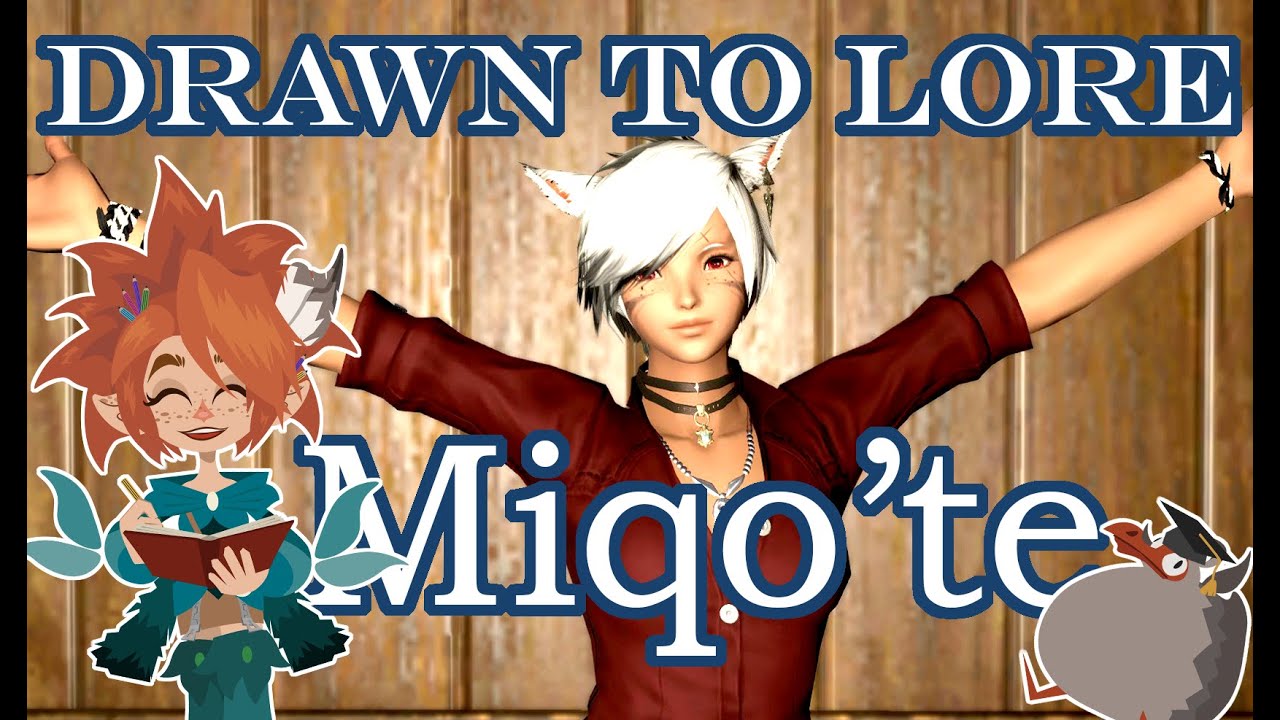 FFXIV - Drawn to lore – Miqo’te – Fanart and facts. Sun and Moon and ...