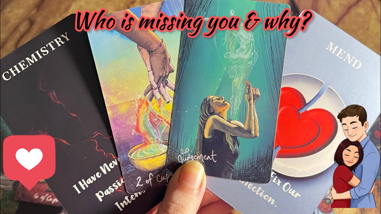 Who is missing you?😢 Kon Aap Ko Yaad Kar Rah Hai?🥰 Hindi tarot card ...