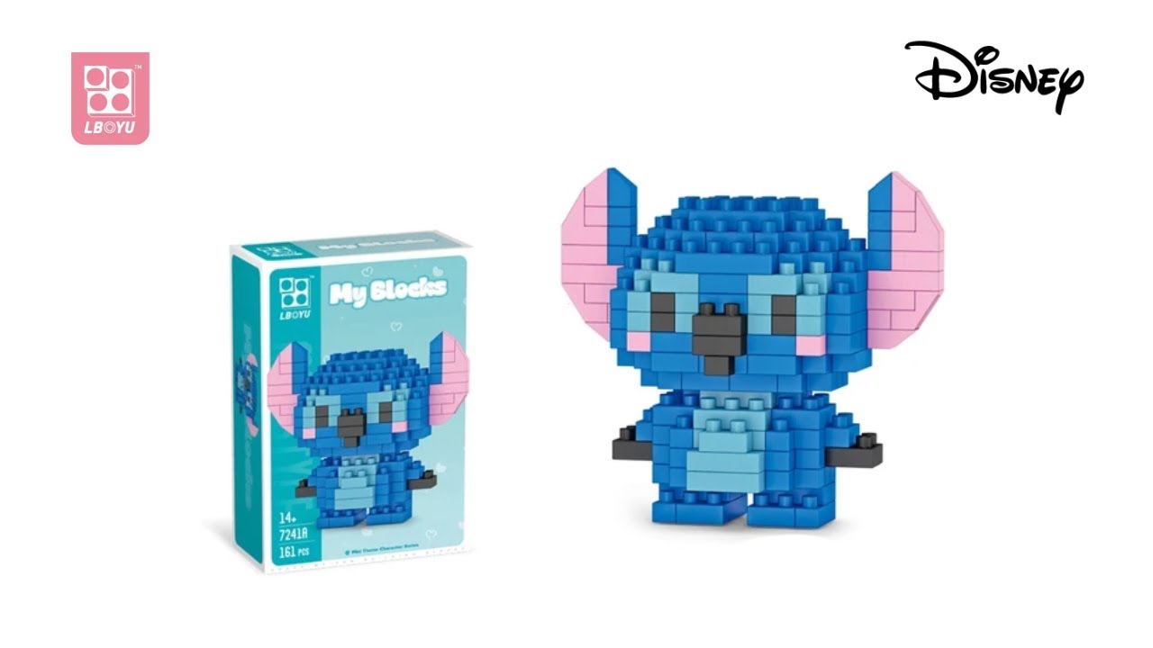Speed Build Lego Nano Bricks - Stitch - YouTube