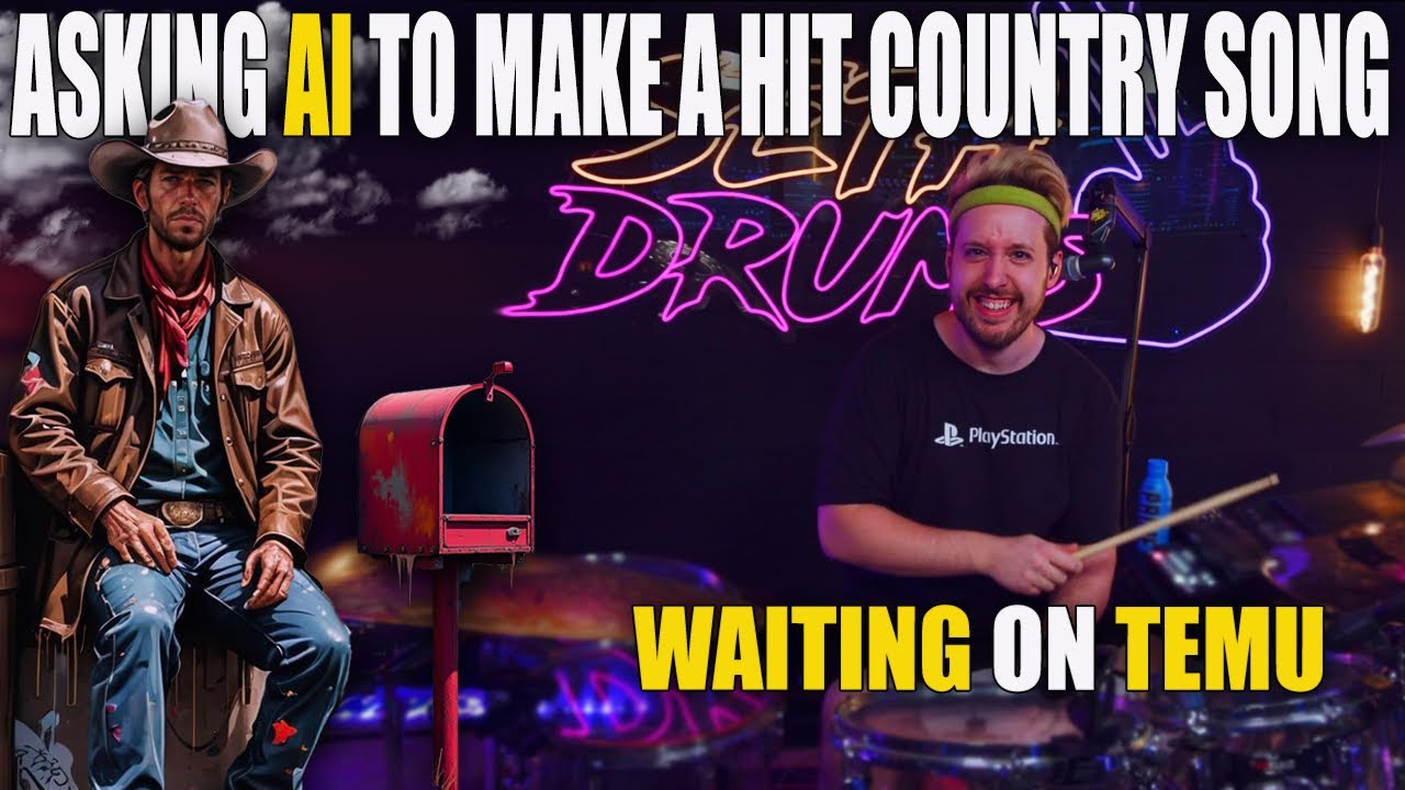 Asking AI To Make An Acoustic Country Song Called Waiting On Temu - YouTube