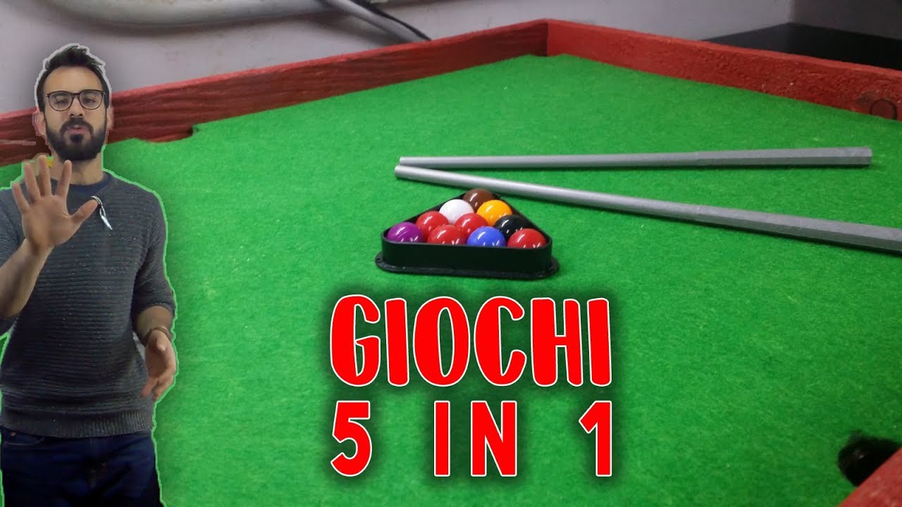 5 IN 1 MULTI GAME TABLE FAI DA TE | DIY - YouTube