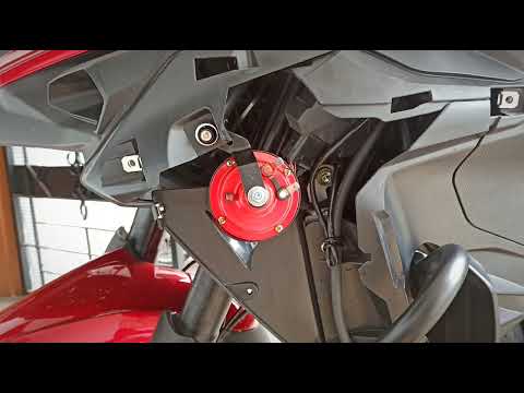 Benelli TRK 502 V2 - Snail Horns Installation (923)