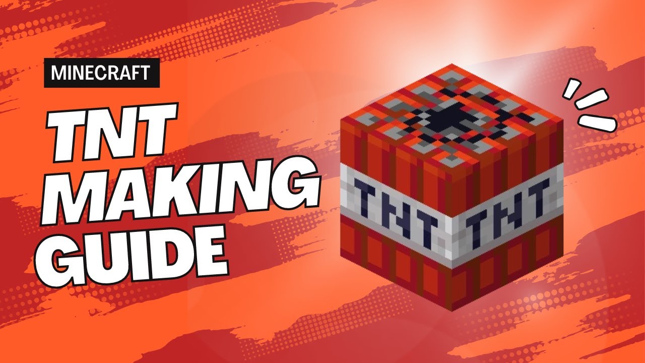 Minecraft TNT Tutorial: How to Make and Use TNT - YouTube
