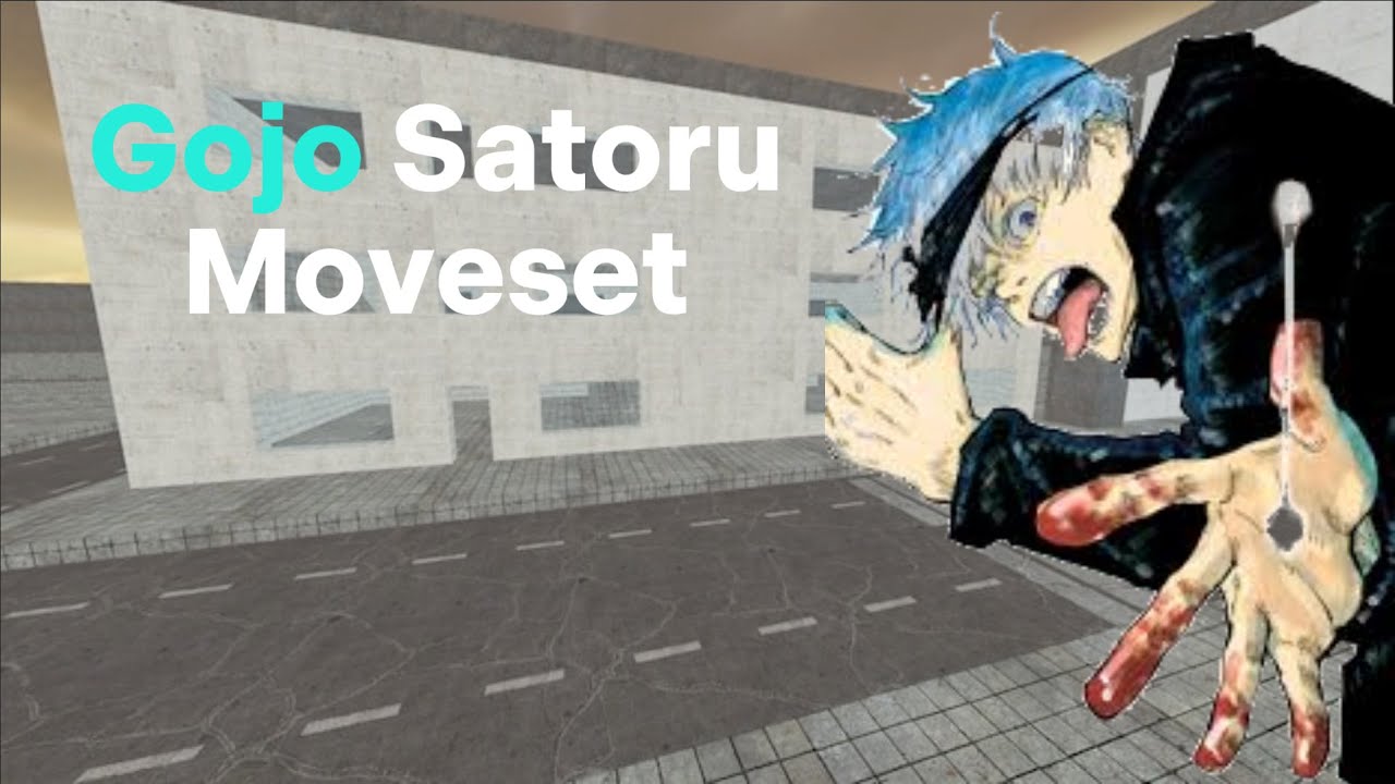 Satoru Gojo Moveset - Jujutsu Shenanigans - YouTube