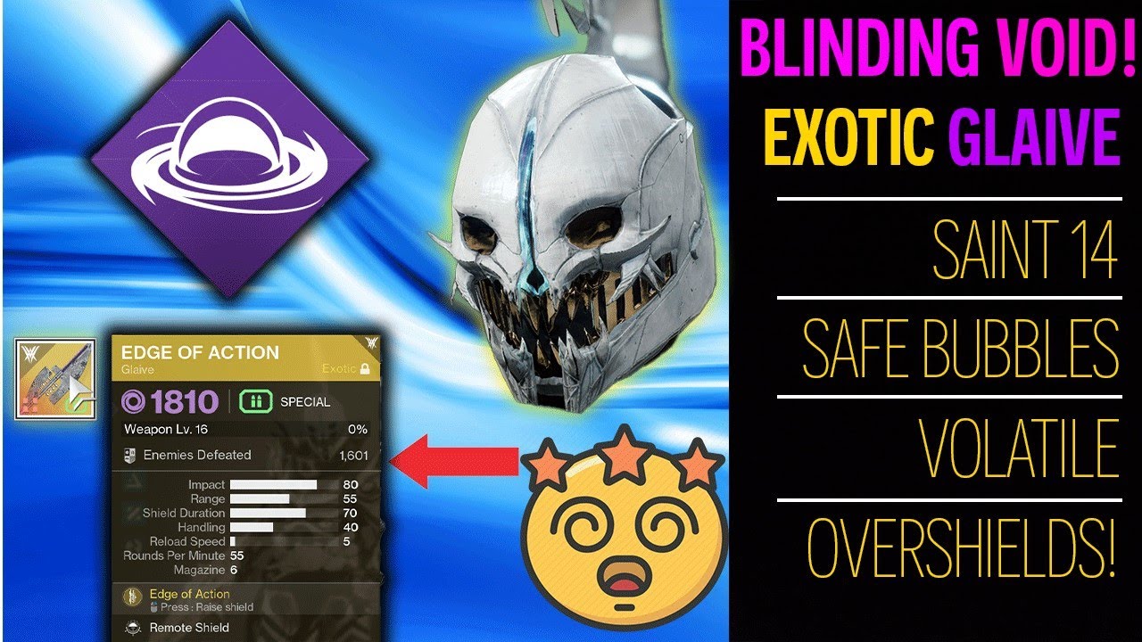 The Sentinel And The Blinding Stick! VOID Saint 14 BLINDING Build Destiny 2 Lightfall - YouTube