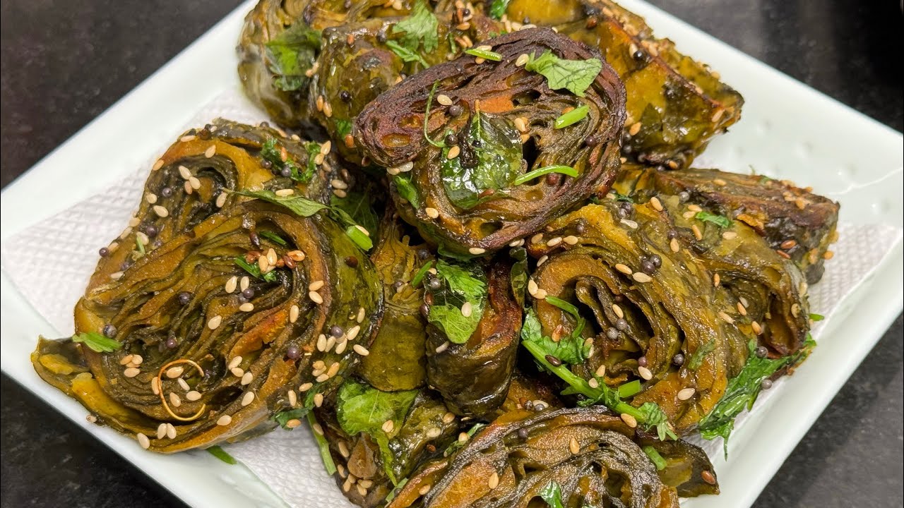 Aloo wadi snacks recipe || Patra recipe || Snacks recipe #patra # ...