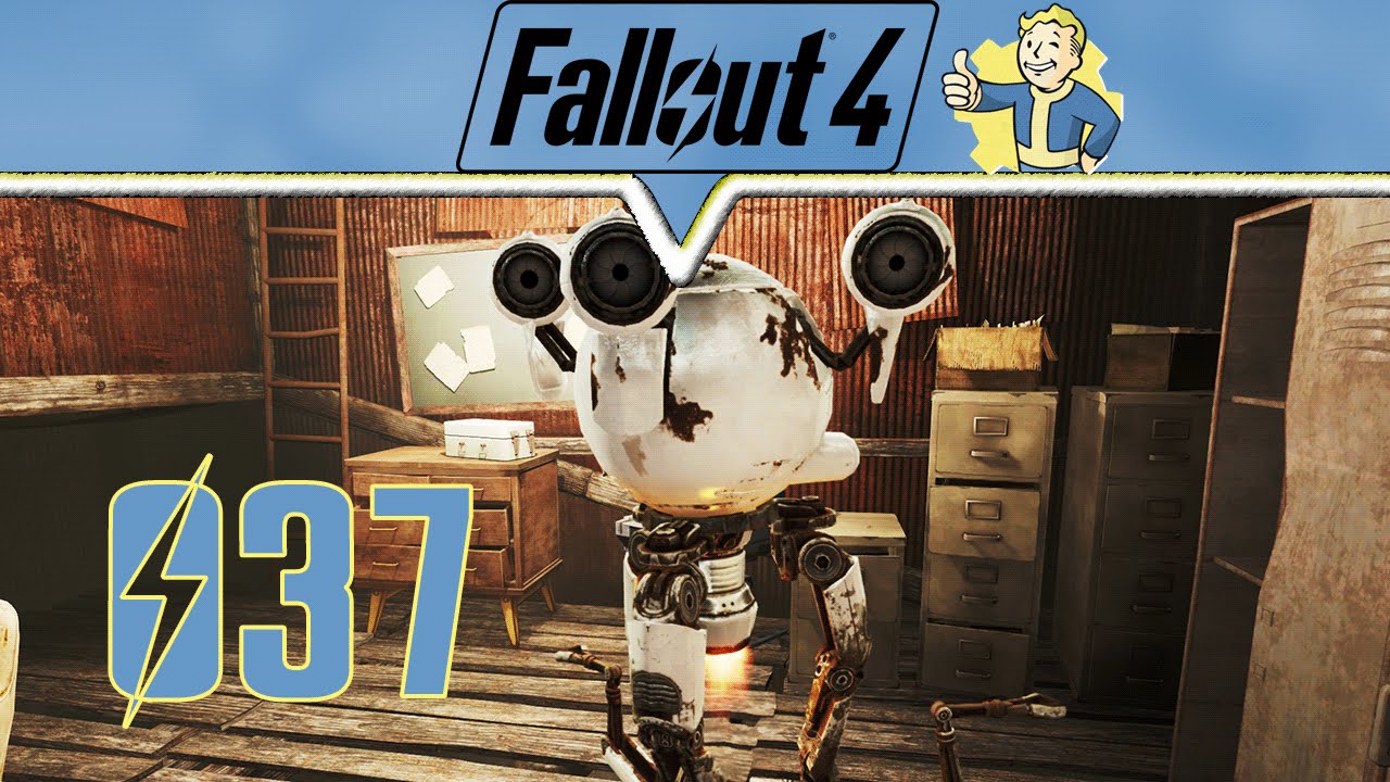 FALLOUT 4 ☢ #037 Der französische Schul-Roboter ☢ Fallout 4 Gameplay ...