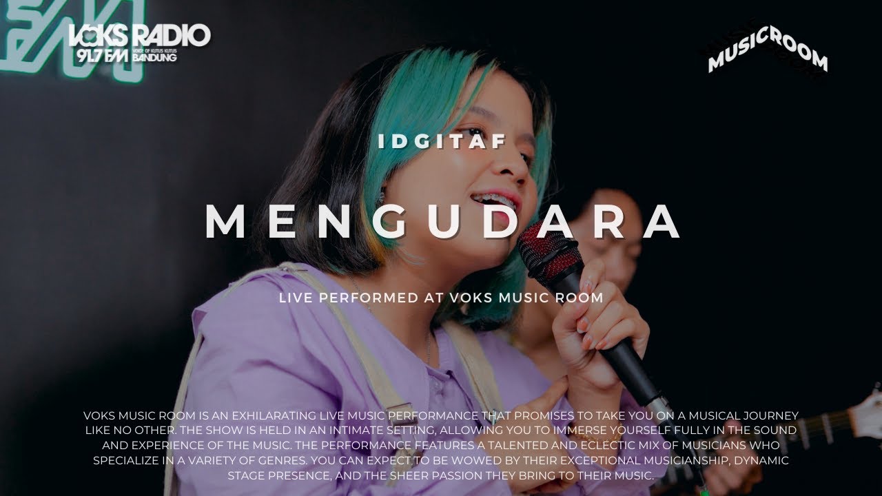 Idgitaf - Mengudara | Live at Voks Music Room - YouTube