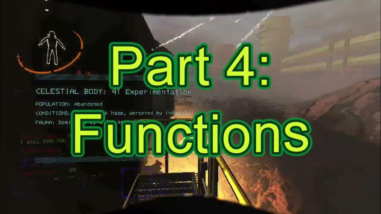 Game Development with Python, Part 4: Functions - YouTube