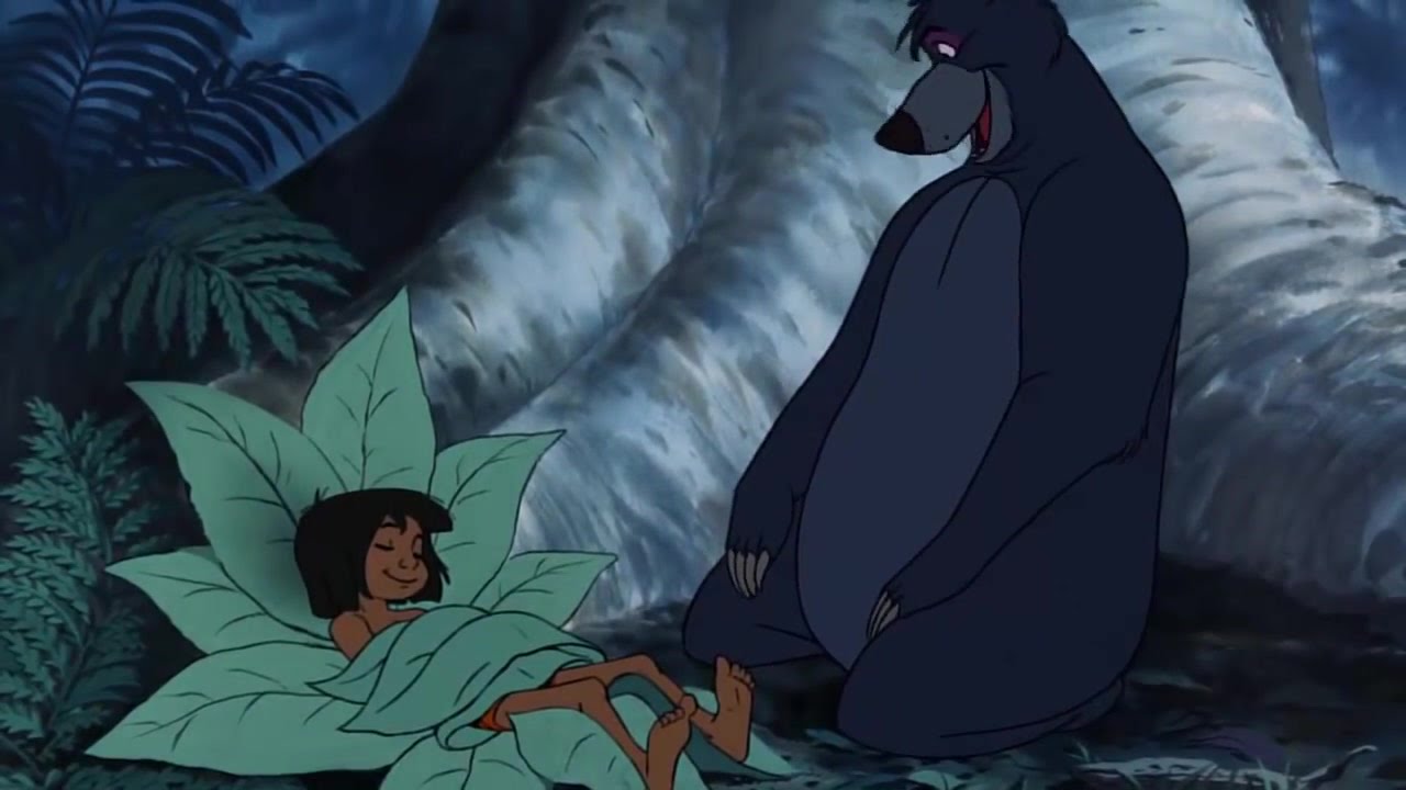 The Jungle Book ♪ Bagheera talks with Baloo HD ♥ Cartoon For Kids - YouTube