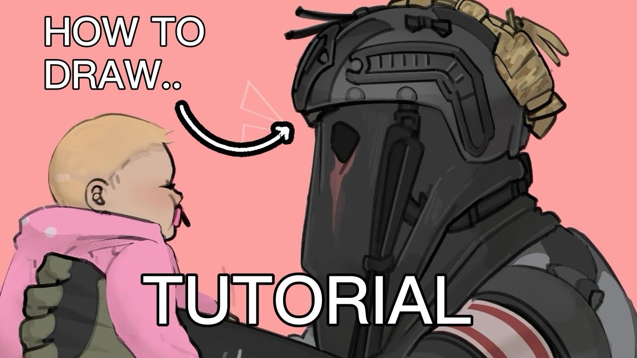 QUICK GUIDE: HOW TO DRAW KÖNIG’S HELMET FROM CALL OF DUTY MW2 (F.A.S.T ...