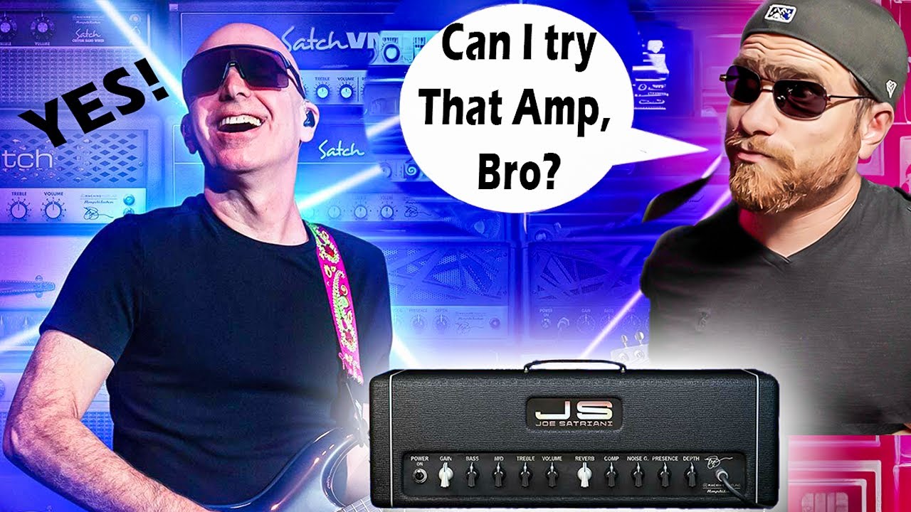 TONEX gives you Joe Satriani's Live Rig!!! - YouTube