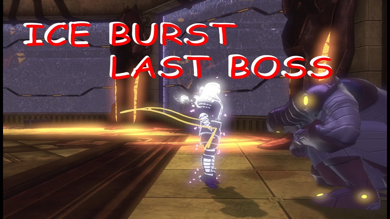 DCUO - ICE BURST LAST BOSS - YouTube