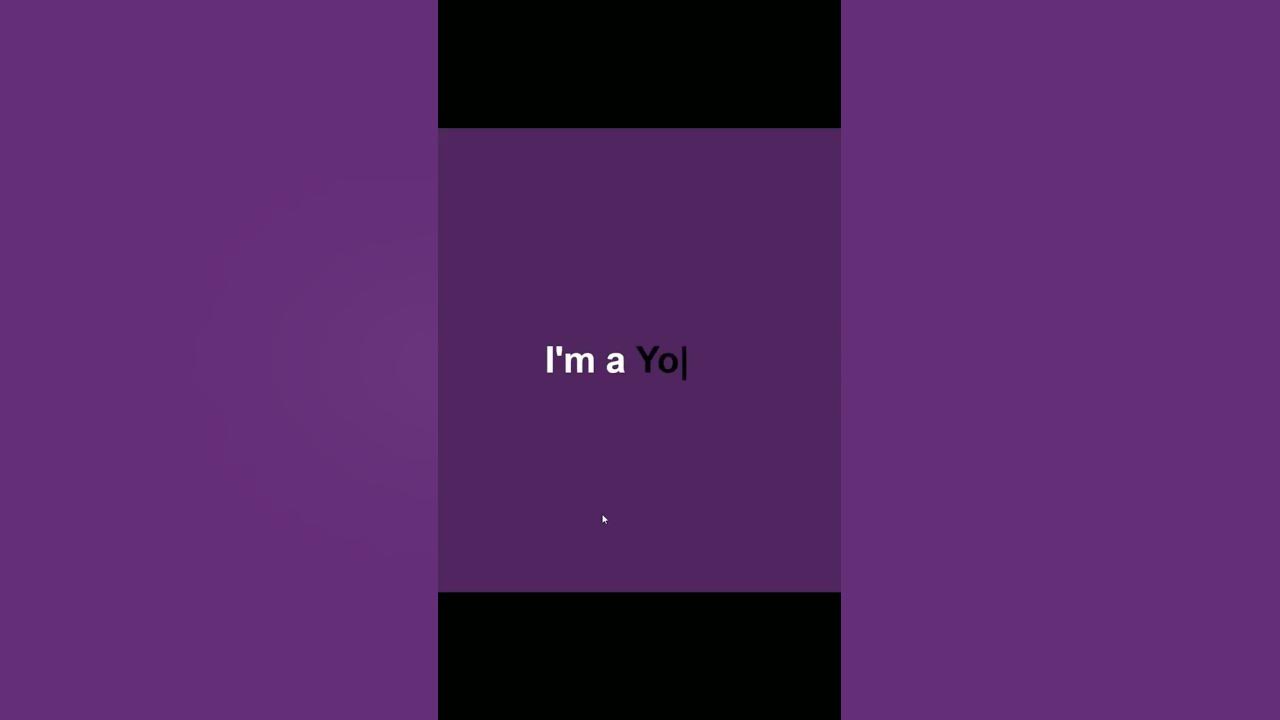 Typing Text Animation Html Css Javascript Shorts Shortsvideo Javascript Thecodingco