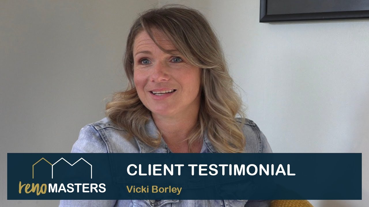 RenoMasters Registered Master Builders - Vicki Borley Testimonial - YouTube