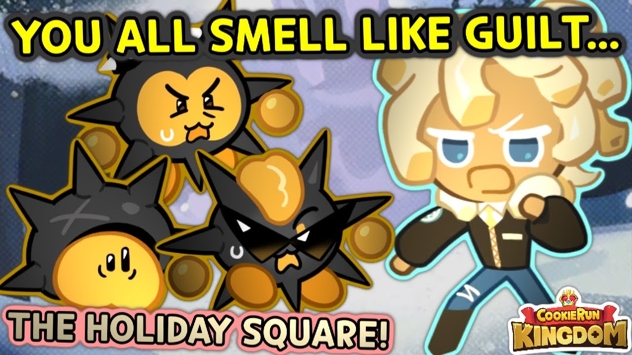 YOU'RE ACTING REALLY SUSPICIOUS... - THE HOLIDAY SQUARE! (Cookie Run ...