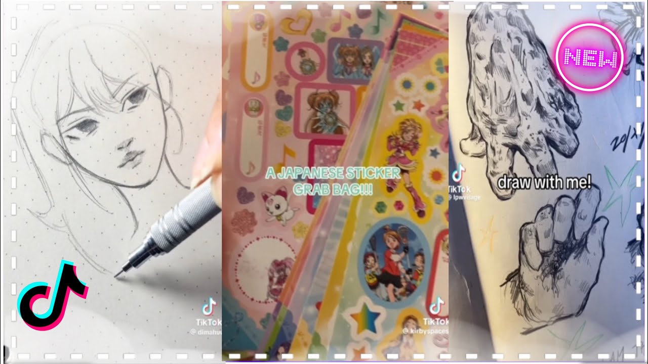 *NEW* aesthetic ART TIKTOKS that will GET YOU OUT of ART BLOCK 😱🎀 ️ ...