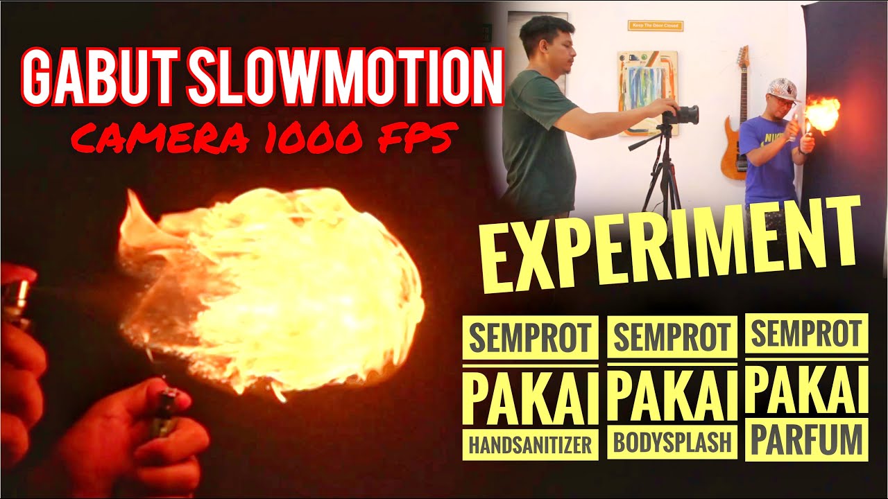 FIRE SUPER SLOW MOTION CAMERA 1000 FPS - YouTube