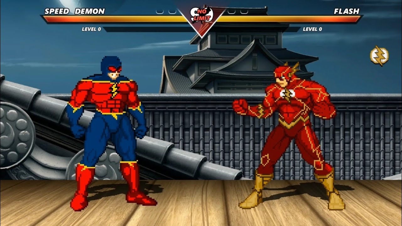 SPEED DEMON VS FLASH - VERY INCREDIBLY EXCITING FIGHT ! - YouTube