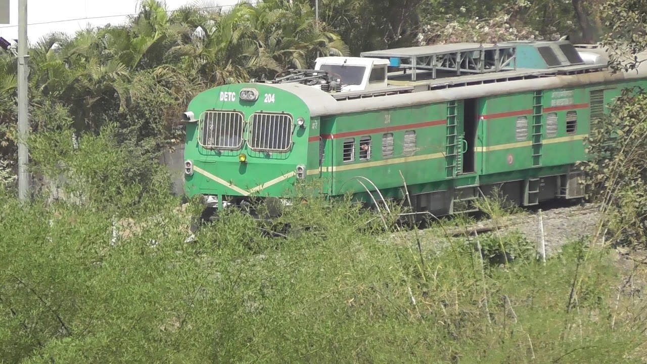 DETC INSPECTION CAR: OHE WORK ON PUNE-MIRAJ LINE. - YouTube